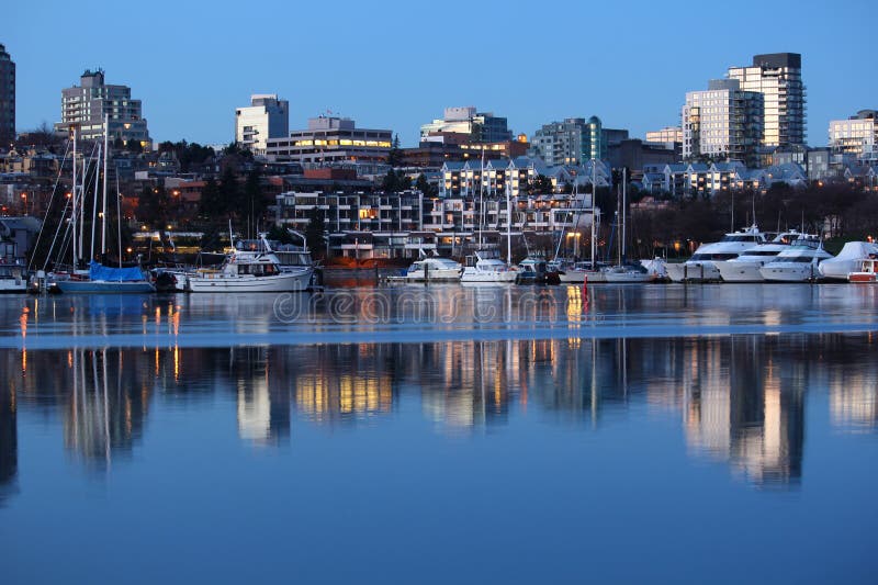 Fairview Slopes Morning, Vancouver Stock Photo - Image of skyline ...