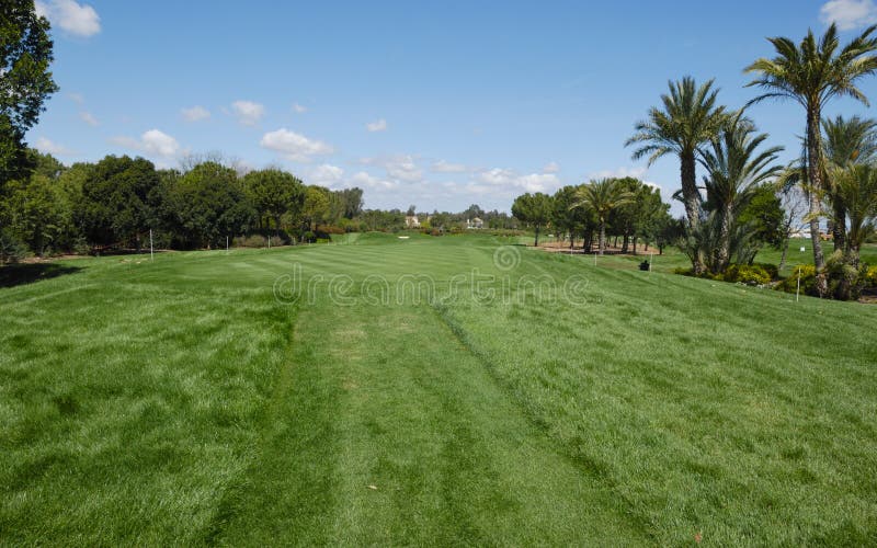 Fairway golf stock image. Image of outside, andalusia - 32033951
