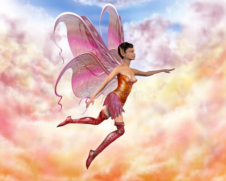 Floating Fairy Stock Illustrations – 7,457 Floating Fairy Stock ...