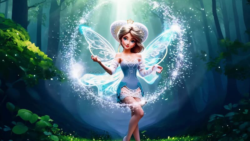 Enchanted Forest Path stock video. Video of green, foliage - 336472725