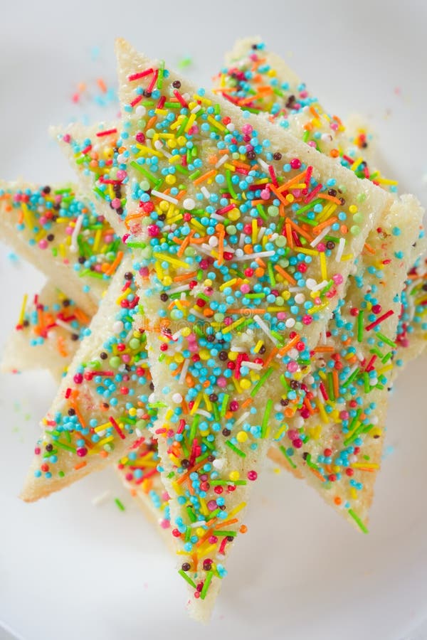 Fairy bread stock photo. Image of utensils, celebration - 45202884