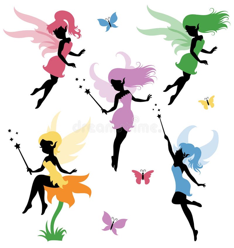 Abstract fairies stock vector. Illustration of beauty - 20435016