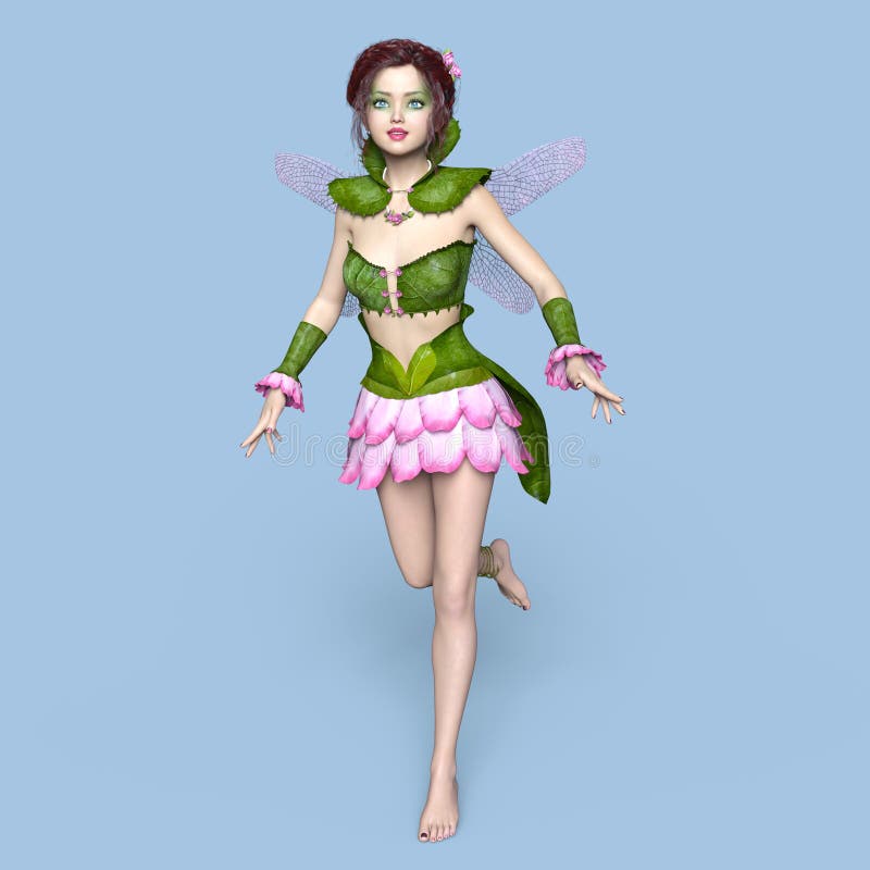 Fairy stock illustration. Illustration of fantasy, person - 74159159