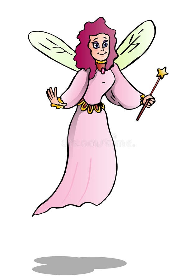 Fairy flying stock illustration. Illustration of fairy - 21291313
