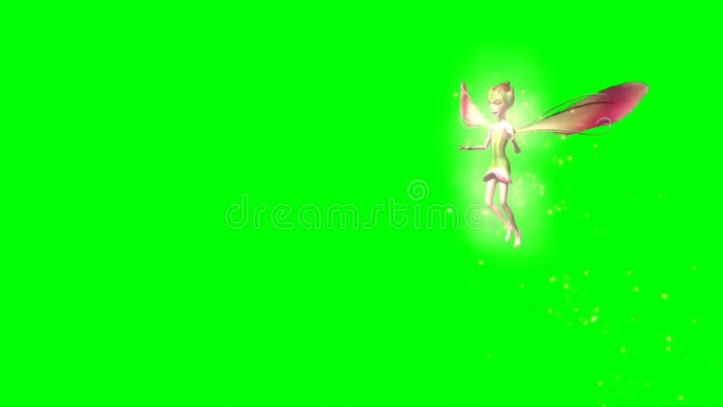 Fairy Flying Over Medieval Village at Twilight Stock Footage - Video of ...