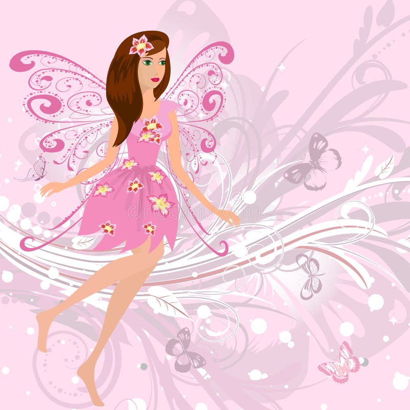 Love_fairy stock vector. Illustration of costume, love - 7724979