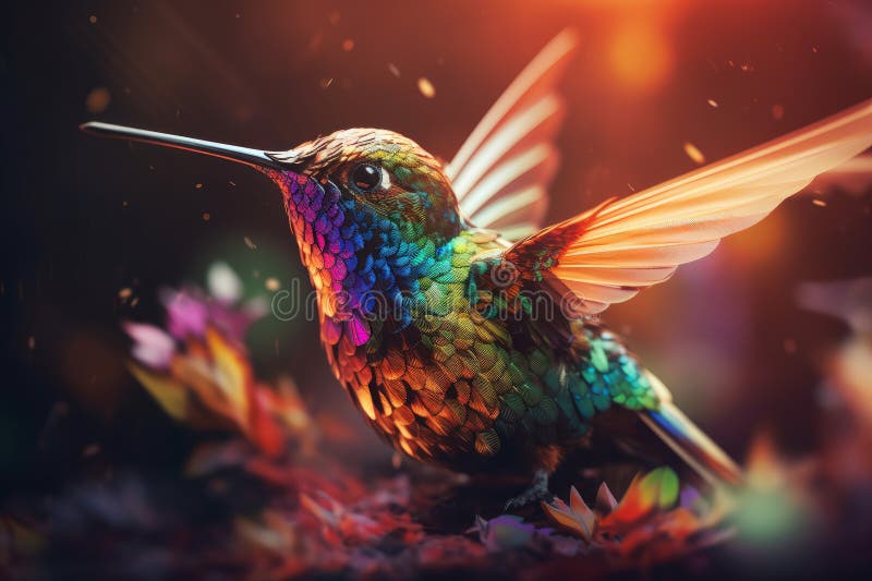 Fairy Hummingbird Stock Illustrations – 183 Fairy Hummingbird Stock ...
