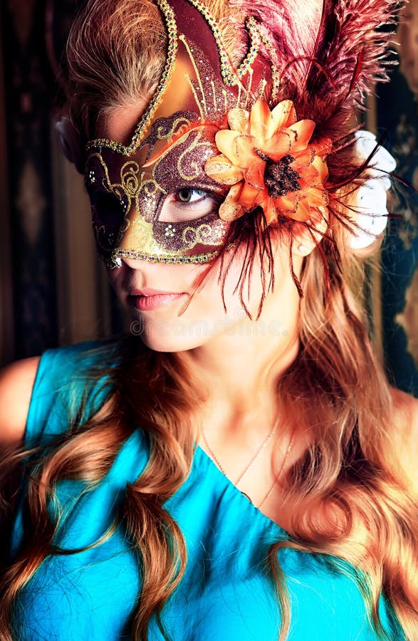 Fairy mask stock image. Image of carnival, brown, conceal - 8597325
