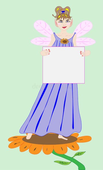 Cartoon Lady Holding Sign Stock Illustrations – 2,237 Cartoon Lady ...