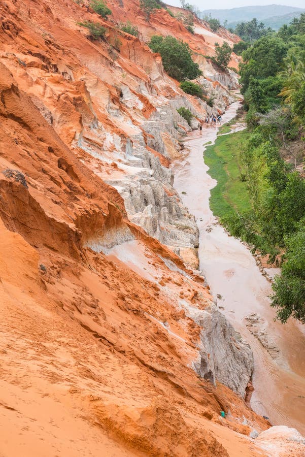 The Fairy Stream, Mui Ne, Vietnam Stock Photo - Image of stream, sand ...