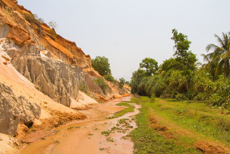 View of the Kuseb River Namib Desert, Naukluft National P Stock Photo ...