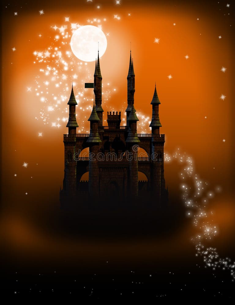 Enchanted Castle Background Stock Illustrations – 3,397 Enchanted ...