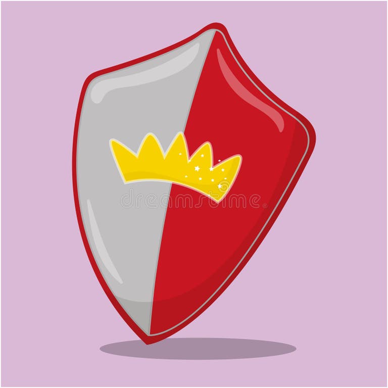 Fairy Tale Prince Shield 09 Stock Vector - Illustration of vector ...