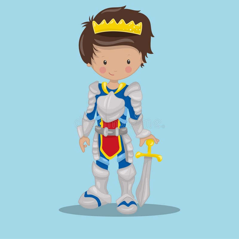 Fairy Tale Prince with Swor D 20 Stock Vector - Illustration of fairy ...