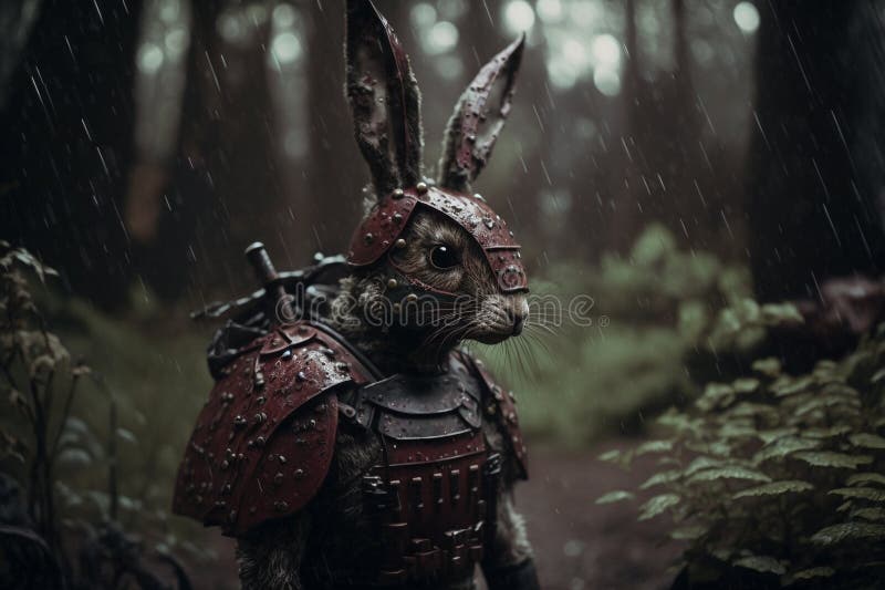 Fairy Tale Robot Character Image,dark Background. Generative AI Stock ...