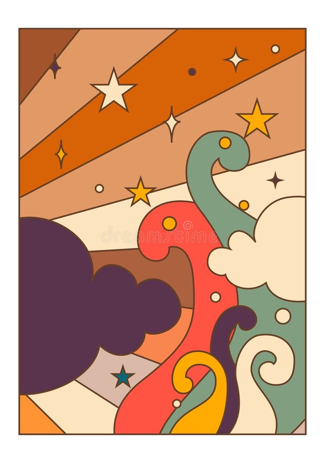 Fairy Tale Sky with Stars and Clouds, Cartoon Stock Vector ... Fairy Tale Sky with Stars and Clouds, Cartoon Stock Vector ...