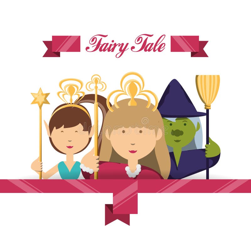 Fairytale concept design stock vector. Illustration of adventure ...