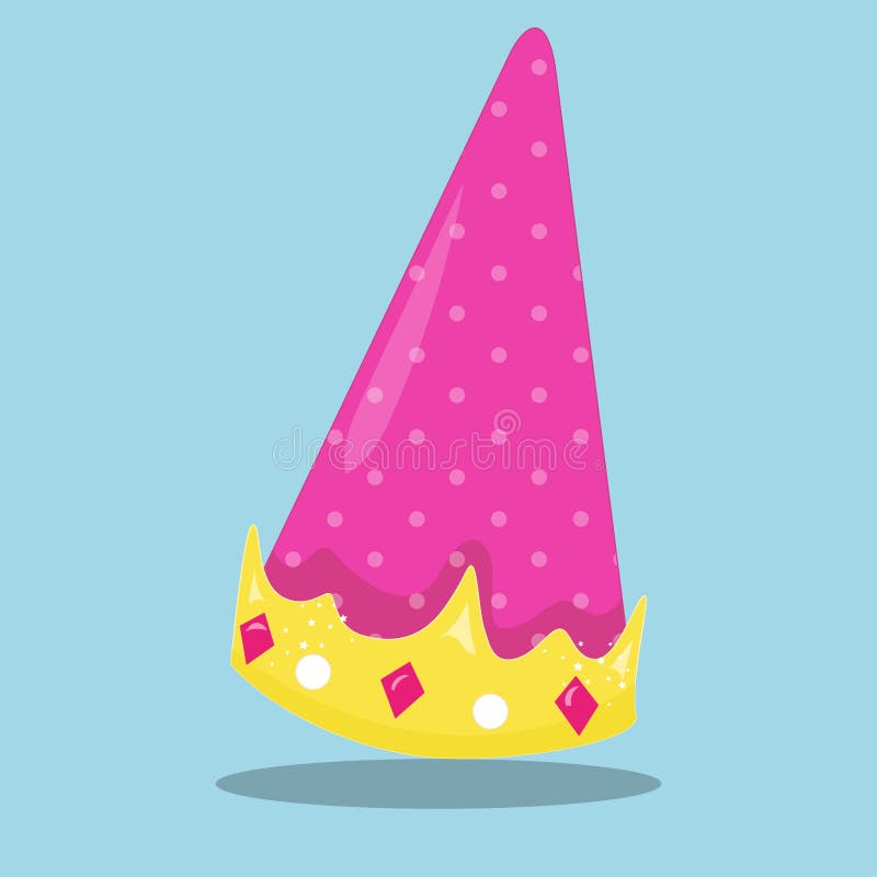 Fairytale princess hat 13 stock vector. Illustration of princess ...