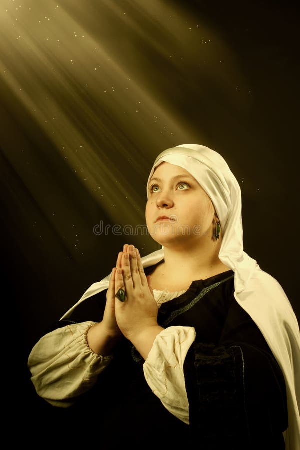 Faith stock image. Image of girl, spiritual, female, tradition - 24093685