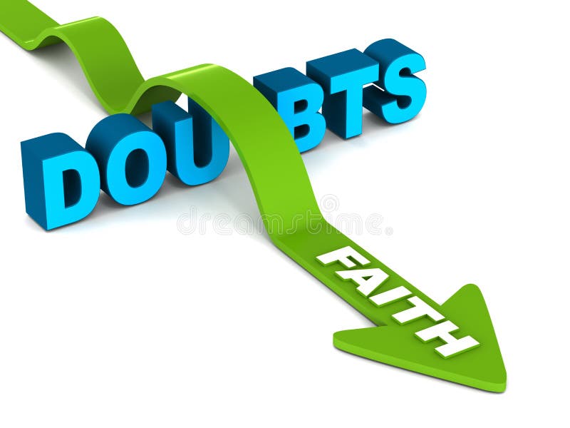 Faith stock illustration. Illustration of white, green - 28844731