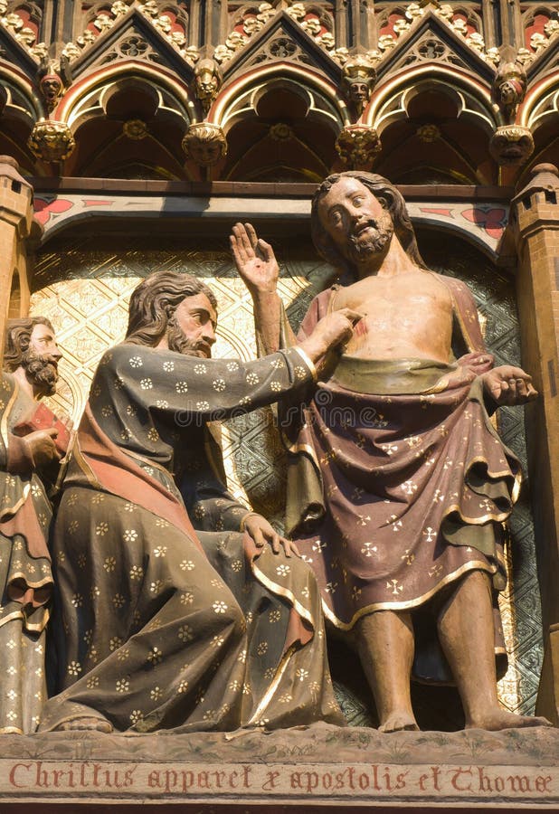 Faithless Thomas - Notre-Dame - Paris Editorial Stock Photo - Image of ...