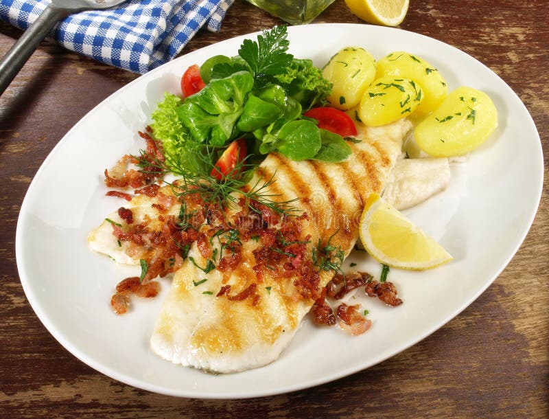 255 Fotos de Stock de Solha Grelhada Com Vegetais - Fotos de Stock ...