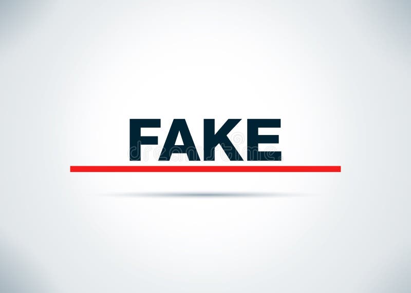 Fake Abstract Flat Background Design Illustration Stock Illustration ...