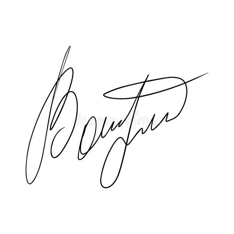 Example Signatures Stock Illustrations – 46 Example Signatures Stock ...