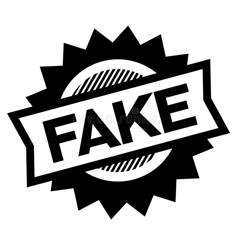 Fake black stamp stock vector. Illustration of mock - 124261313