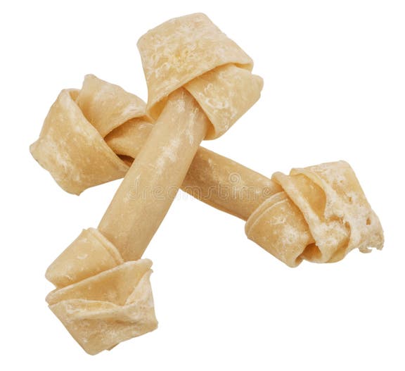 Fake bone for dogs stock photo. Image of white, creamy - 38566542