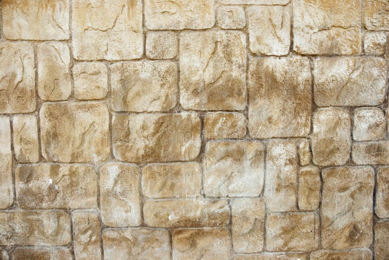 Fake brick wall surface stock photo. Image of construction - 12212878