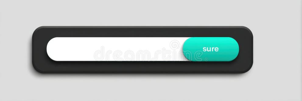 Fake Browser Bar Displaying Misspelled URL with Minimal Upper Margin ...