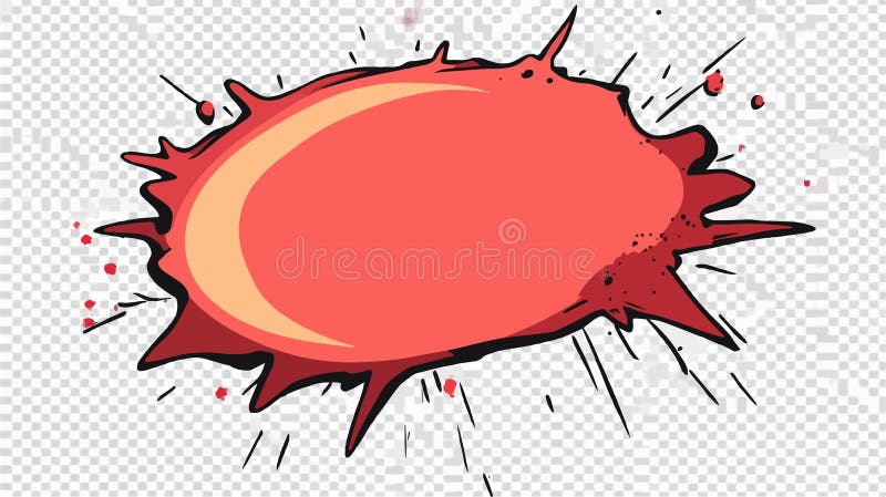 Creative Flat Torn Comic Speech Bubble Design for Visual Communication ...