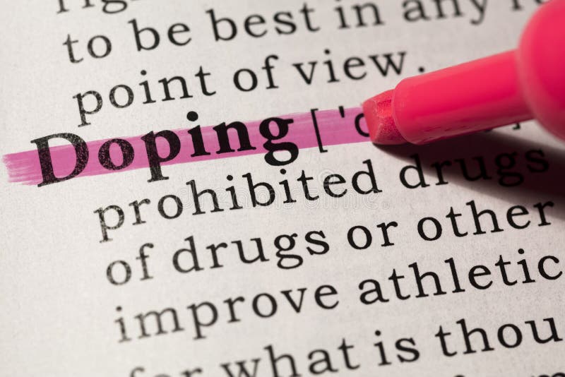 Definition of doping stock image. Image of fake, concept - 171934075
