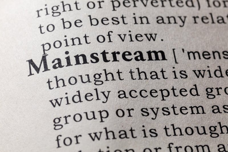 Mainstream word cloud stock photo. Image of audience - 90880008