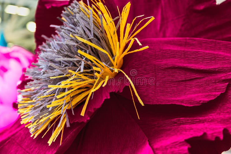 Fake flower stock photo. Image of details, decor, closeup - 165057858