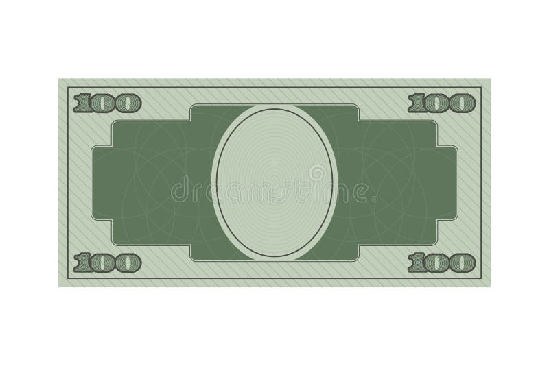 Fake Money Icon Flat Template Stock Vector - Illustration of paper ...