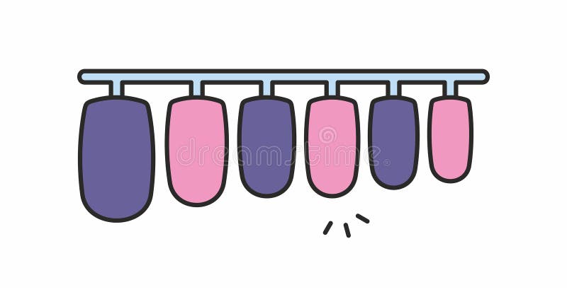 Fake Nails Stock Illustrations – 298 Fake Nails Stock Illustrations ...