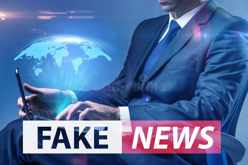 Fake News Concept in Information Manipulation Concept Stock Photo ...