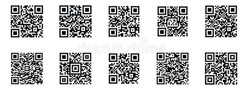 Fake Qr Code Stock Illustrations – 424 Fake Qr Code Stock Illustrations ...