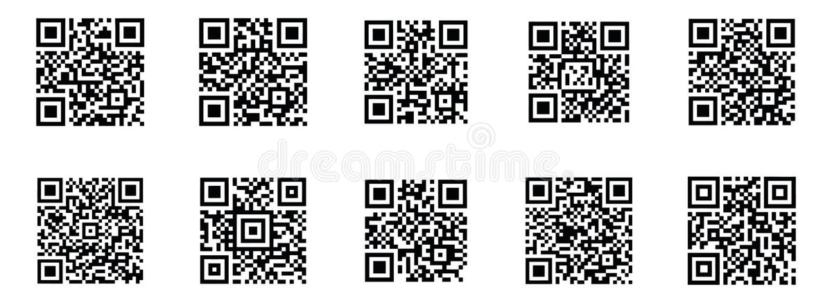 Fake Qr Code Stock Illustrations – 424 Fake Qr Code Stock Illustrations ...