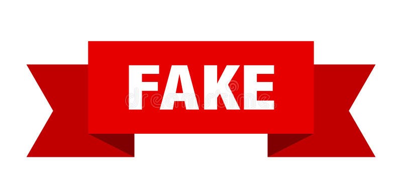 Fake ribbon. stock vector. Illustration of paper, banner - 153852637