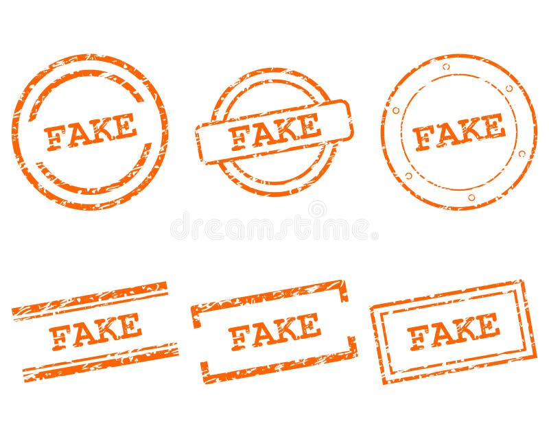 Fake stamps stock vector. Illustration of stamp, button - 142848315