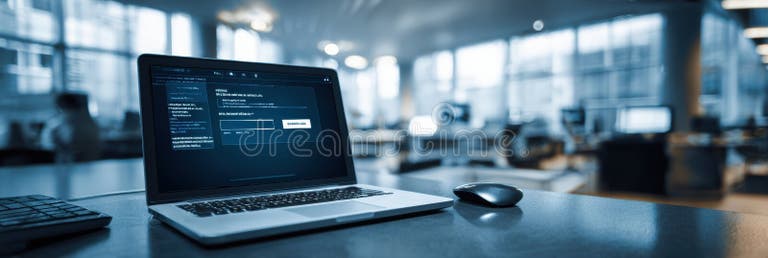 Fake Tech Support Screen Overlapping Real Website Displayed on Laptop ...