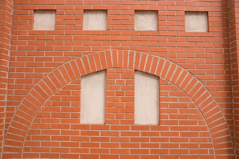 Fake Window in a Brick Wall Stock Photo - Image of exterior, wall: 59626220