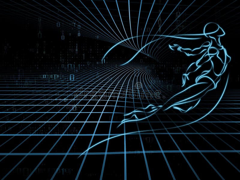 Faktisk geometri stock illustrationer. Illustration av intelligens ...