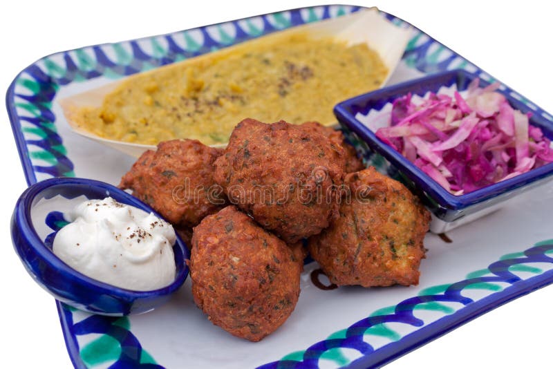 Falafel Plate stock image. Image of delicious, healthy - 31261003