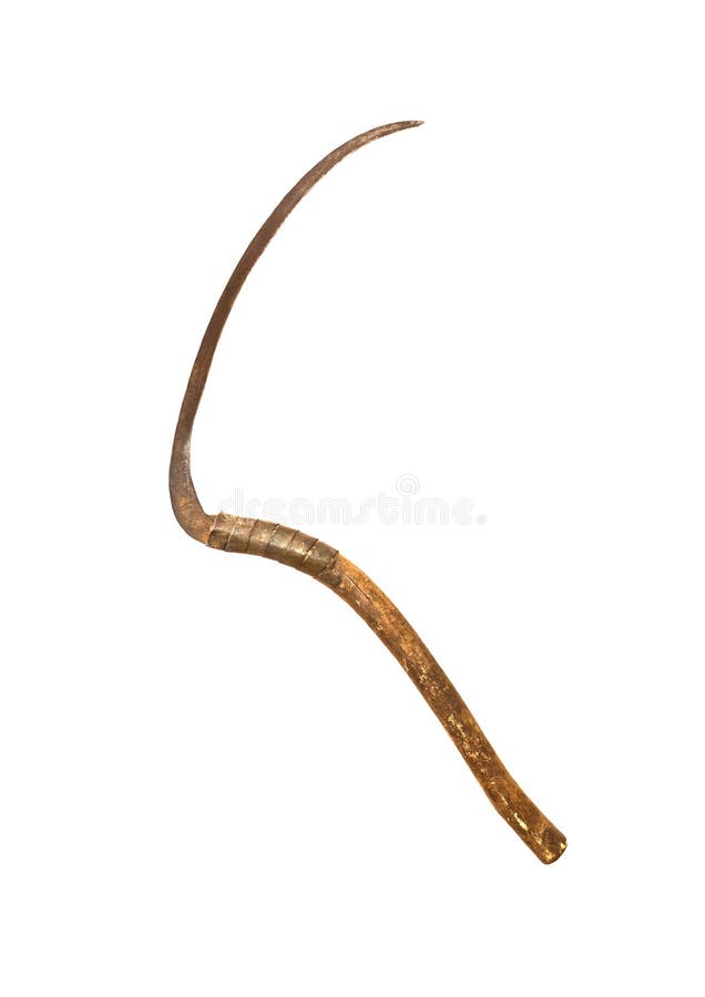 Falce antica fotografia stock. Immagine di raccolta, maniglia - 33525688