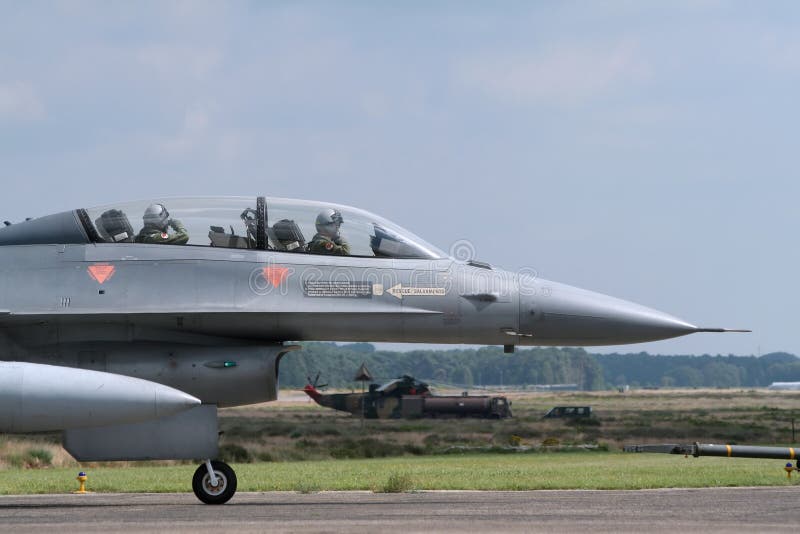 Falco Di Combattimento Del F-16 Del Lockheed Martin Immagine Stock ...