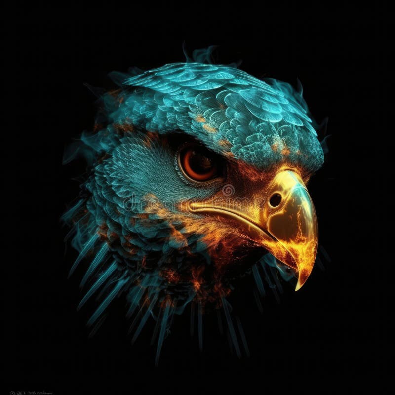 Falcon fire logo design stock vector. Illustration of symbol - 174734862